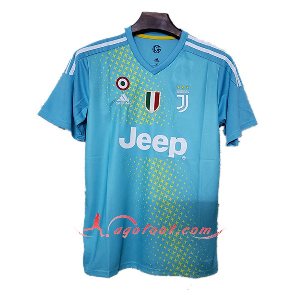 Maillots De Foot Juventus Light Bleu Floqué 2019 2020 Pas Cher