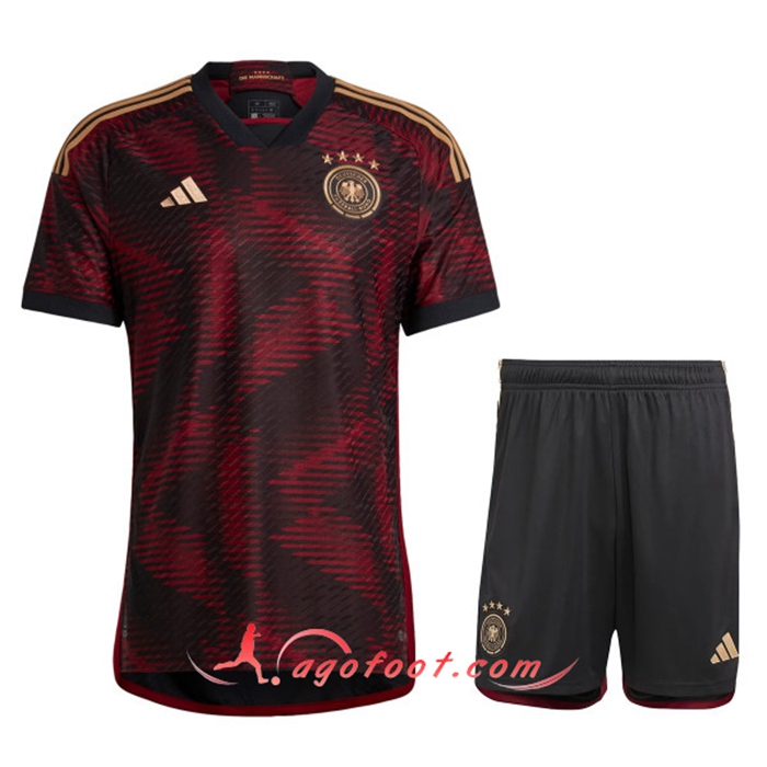 Ou Acheter Ensemble Maillot Foot Allemagne Exterieur + Short 2022/2023