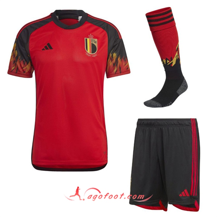 Site Pour Ensemble Maillot Foot Belgique Domicile + Short 2022/2023