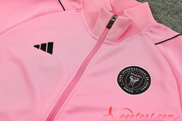 Acheter Un Ensemble Survetement de Foot - Veste Inter Miami CF Rose ...